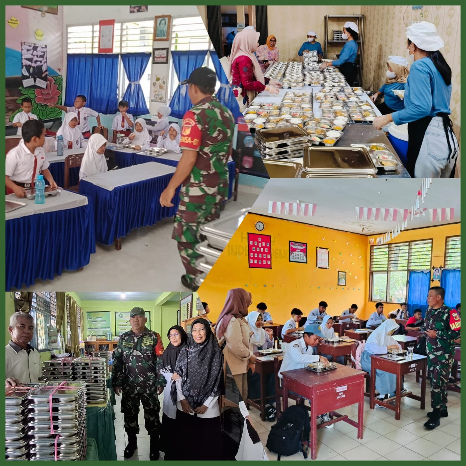 Kodim 1307/Poso Bersama SPPG Distribusikan 1.191 Porsi Makanan Bergizi ...